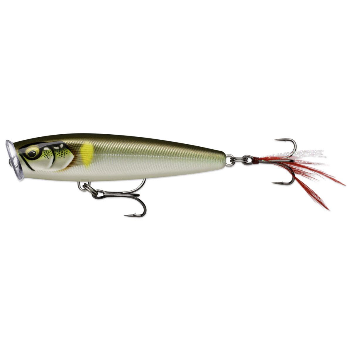 Rapala Skitter Pop Elite 9,5 CM - Gilded Ayu - Zunnebeld