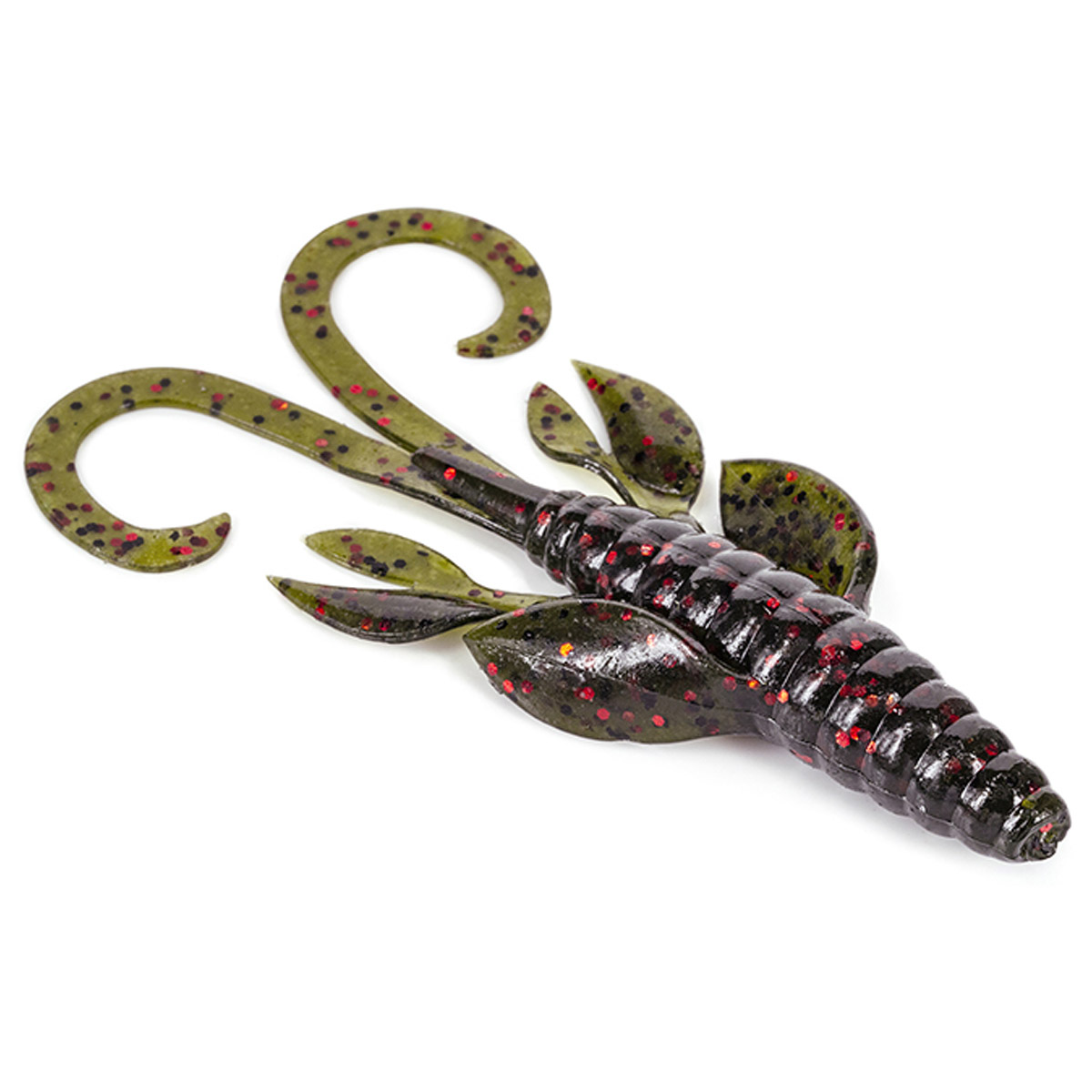 Molix Freaky Flip 4" - Watermelon Red/Black Flake - Zunnebeld