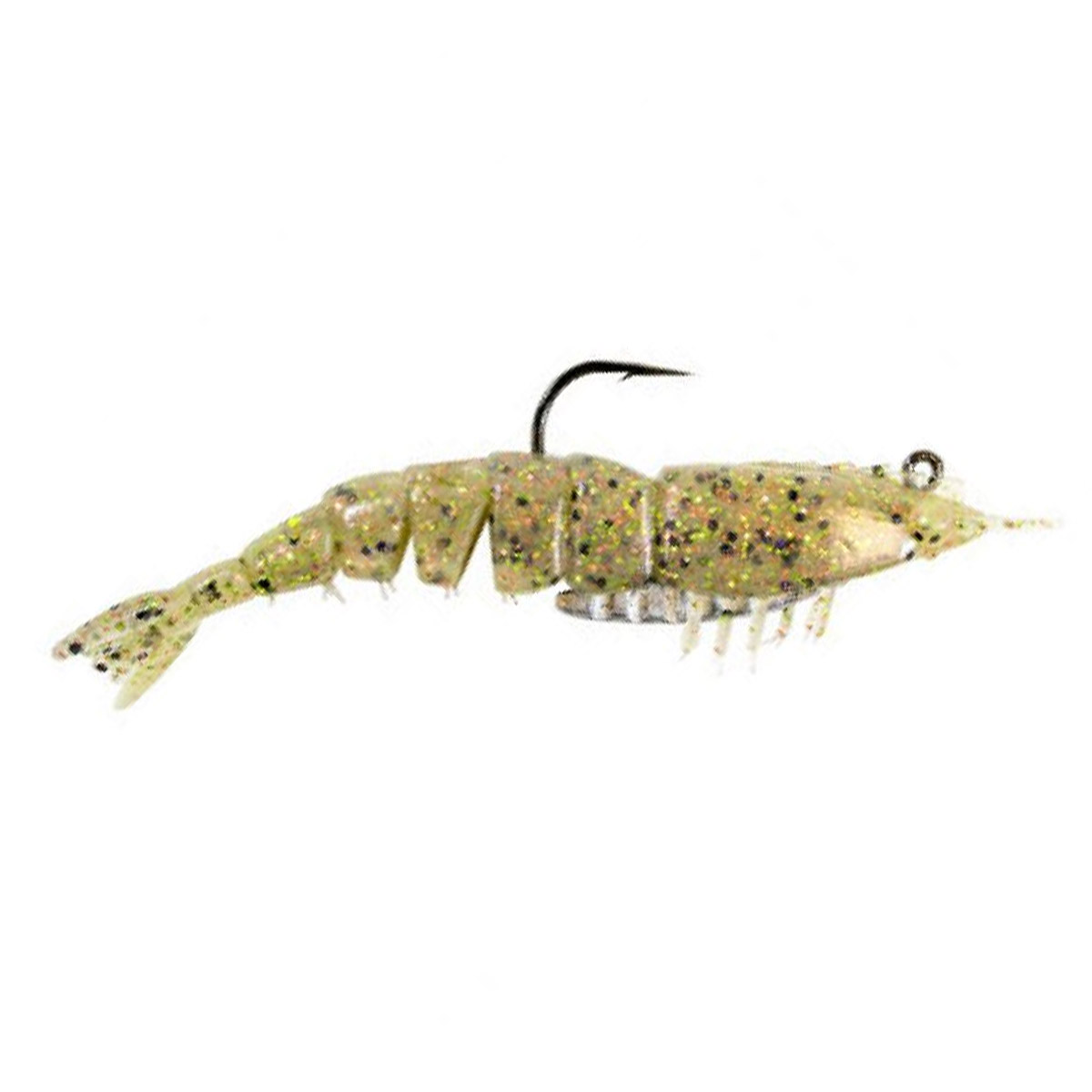 Zman EZ ShrimpZ Rigged 3.5" - Greasy Prawn - Zunnebeld