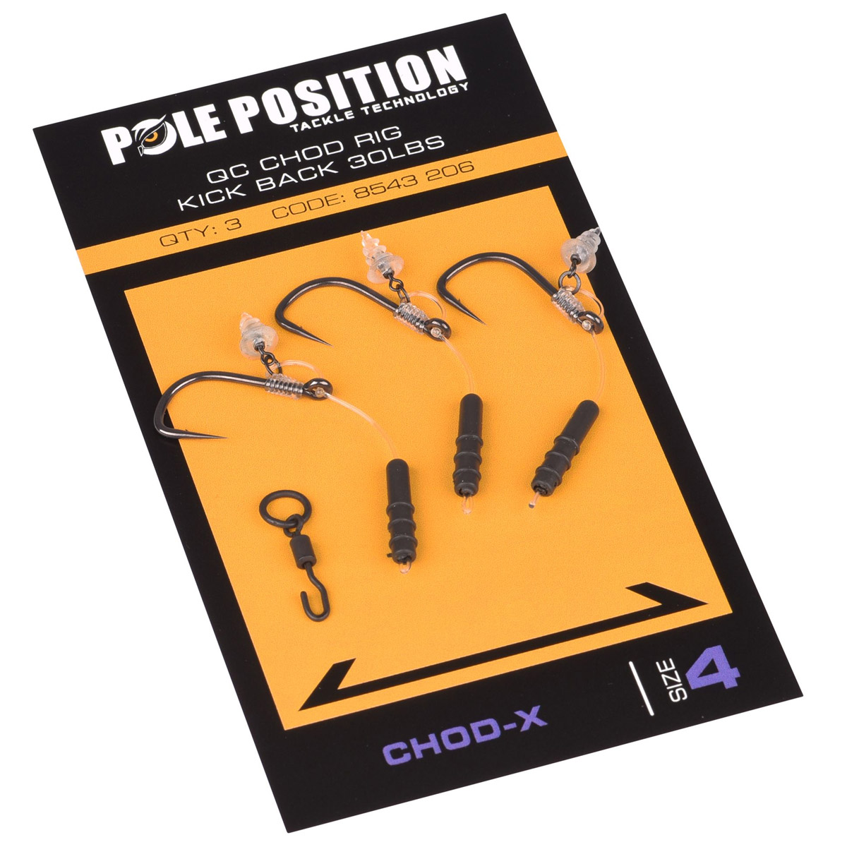 Pole Position QC Chod-X Rig - 8 - Zunnebeld